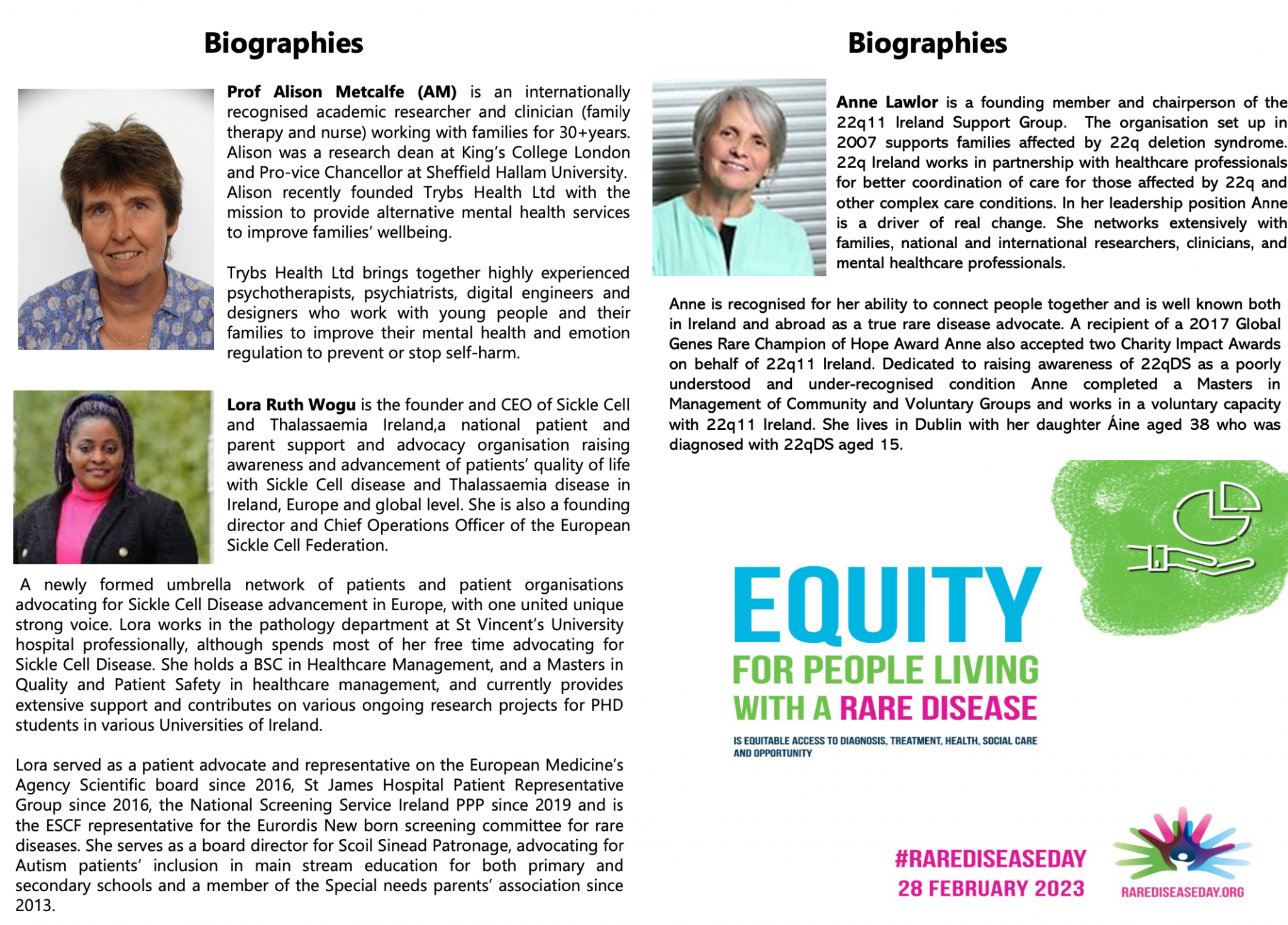 Webinar – Mental Health Care for the Rare Disease Community ...